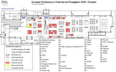 EuCAP floorplan — EuCAP 2020
